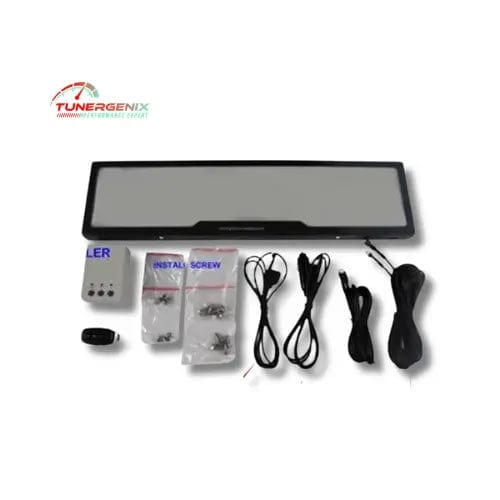 Electric License Plate Cover Kit with Remote (EU) | TunerGenix
